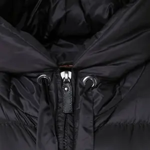 Max Mara Water-repellent Canvas Down Jacket - Black