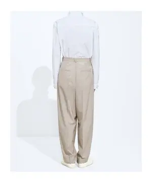 Bottega Veneta Wool And Cotton Pants