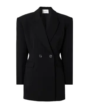 Alex Perry Double Breasted Blazer Dress - Black