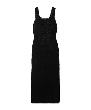Le Kasha Shali Crocheted Organic Linen Maxi Dress - No