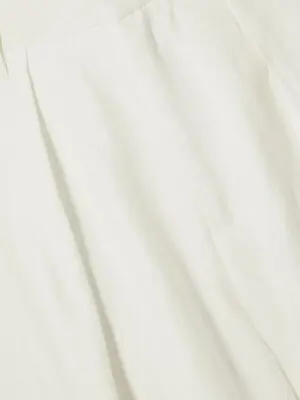 Mara Hoffman Pleated Hemp Straight-leg Pants