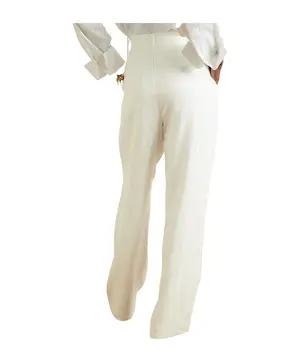 Mara Hoffman Pleated Hemp Straight-leg Pants
