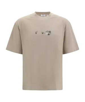 Off-White Spices Arrow Skate Print T-shirt - Beige