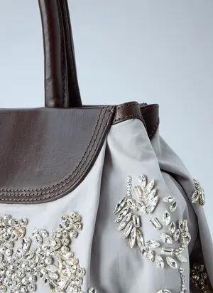 Dries Van Noten Embroidered Shoulder Bag