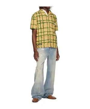 Andersson Bell Plaid Short-sleeved Shirt