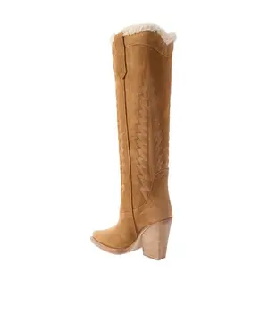 Paris Texas Suede Cowboy Boots