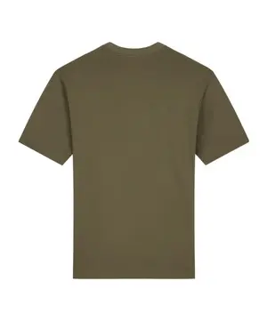 Emporio Armani Lyocell Blend Jersey T-shirt With Graffiti Eagle Logo Print