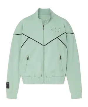 Alexander McQueen Piped Jersey Track Jacket - No