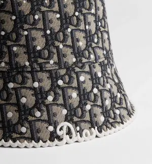 Dior Polka Oblique Bucket Hat