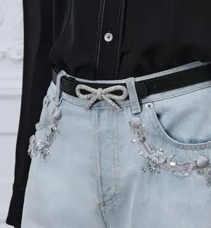 Dior Le Noeud De Belt With Bow Buckle