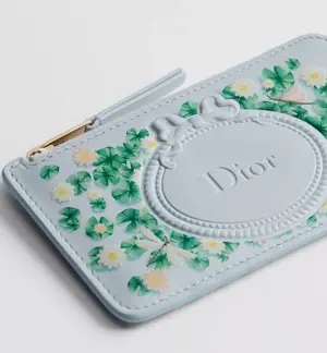 Dior Salon Cosmos Zipped Card Holder
