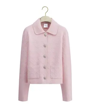 Dior Cannage Jacket With Écusson Buttons