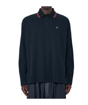 VIVIENNE WESTWOOD Logo Embroidered Polo Shirt