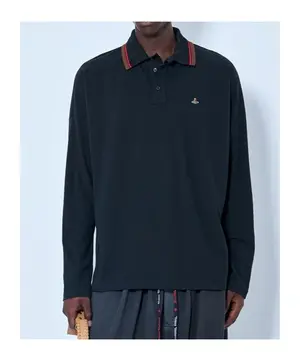 VIVIENNE WESTWOOD Logo Embroidered Polo Shirt