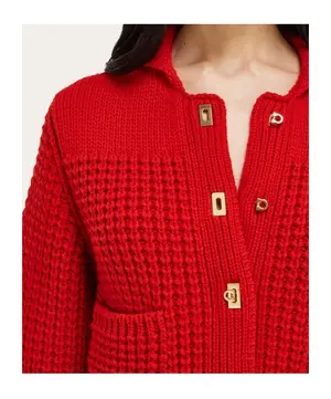 FERRAGAMO Cardigan With Gancini Buttons
