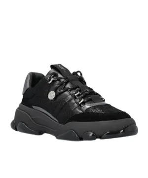Pinko Glitter-panelled Chunky Sneakers