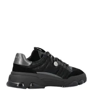 Pinko Glitter-panelled Chunky Sneakers