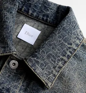 Dior Oblique Motif Denim Jacket