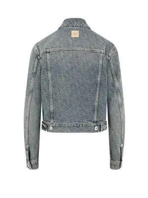 Dior Oblique Motif Denim Jacket