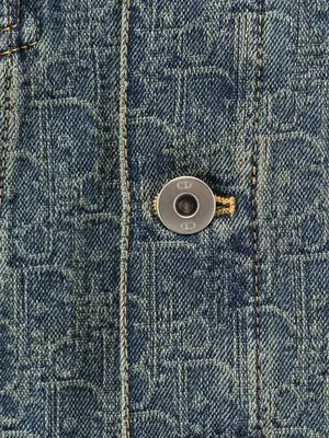 Dior Oblique Motif Denim Jacket