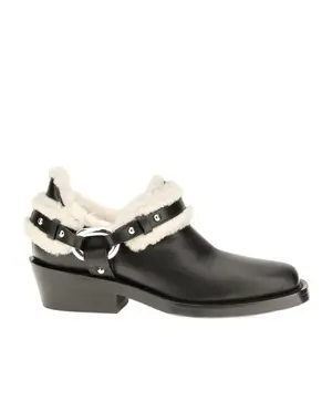Rabanne Block-heel Ankle Boots - Black