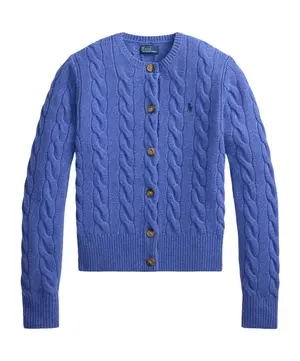 Polo Ralph Lauren Cable-knit Pony Cardigan