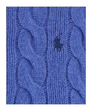 Polo Ralph Lauren Cable-knit Pony Cardigan - Blue