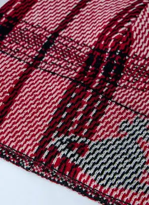 VIVIENNE WESTWOOD Check Knit Beanie