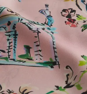 Dior Short-sleeved Shirt With Floral Print And Contrast Piping