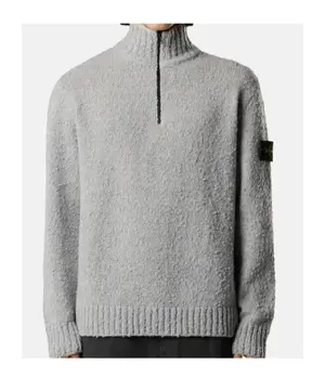 Stone Island Loose-fit Half-zip Jumper