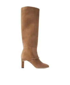 Jennifer Chamandi Suede Knee Boots - Brown