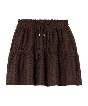 Melissa Odabash Dune Open-knit Mini Skirt - No