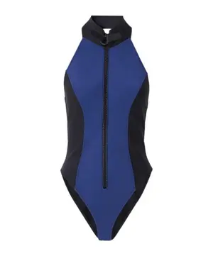 Lisa Marie Fernandez Retro-style Swimsuit - Blue