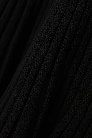 Galvan Ribbed-knit Midi Dress