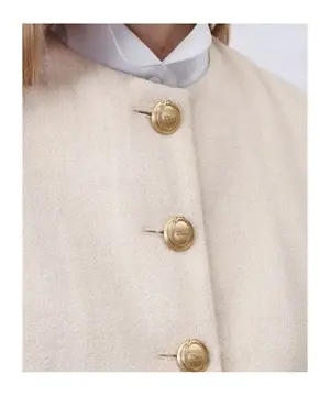 Dior Peplum Jacket With Médaillon Buttons
