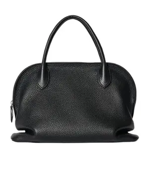 THE ROW Agnes 12 Bag - Black