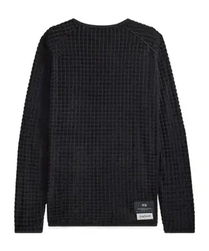 Y3 Reversible Waffle-knit T-shirt