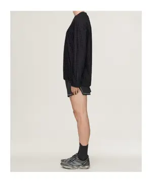 Y3 Reversible Waffle-knit T-shirt