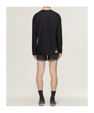 Y3 Reversible Waffle-knit T-shirt