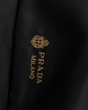 Prada Reversible Re-nylon And Camel-hair Bucket Hat