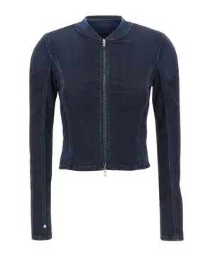 DIESEL® Long-sleeved Casual Jacket - Blue