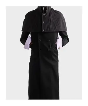 Prada Hooded Short Cape