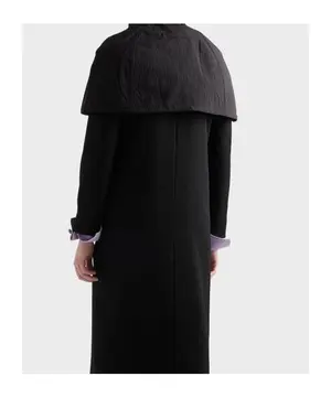 Prada Hooded Short Cape