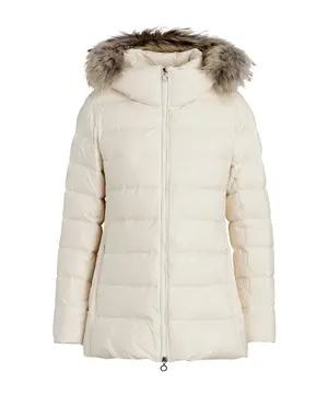 TATRAS Long-sleeve Hooded Padded Jacket - Ivory