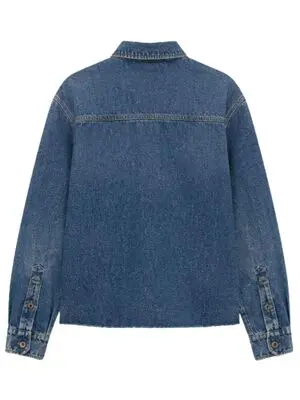 Miu Miu Long-sleeve Denim Shirt