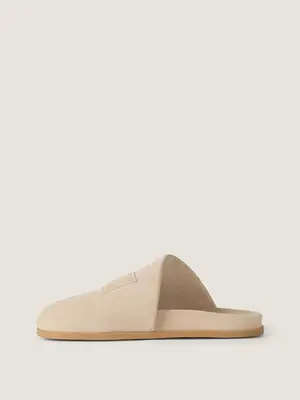 Givenchy Puffy Mules In Suede
