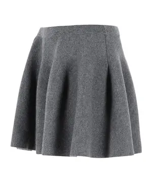LISA YANG Wren Cashmere Miniskirt - Grey