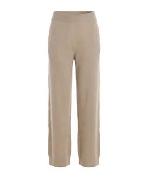 Brunello Cucinelli Ribbed-knit Cashmere Trousers - No