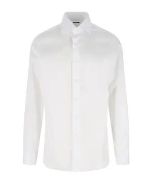BARBA NAPOLI Classic Regular-fit Shirt - White