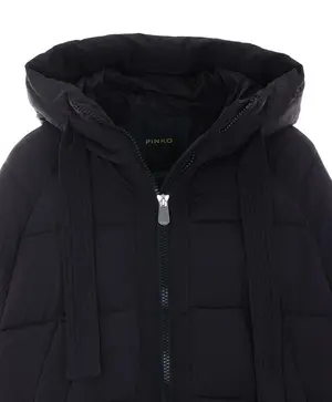 Pinko Hooded Zipped Puffer Jacket